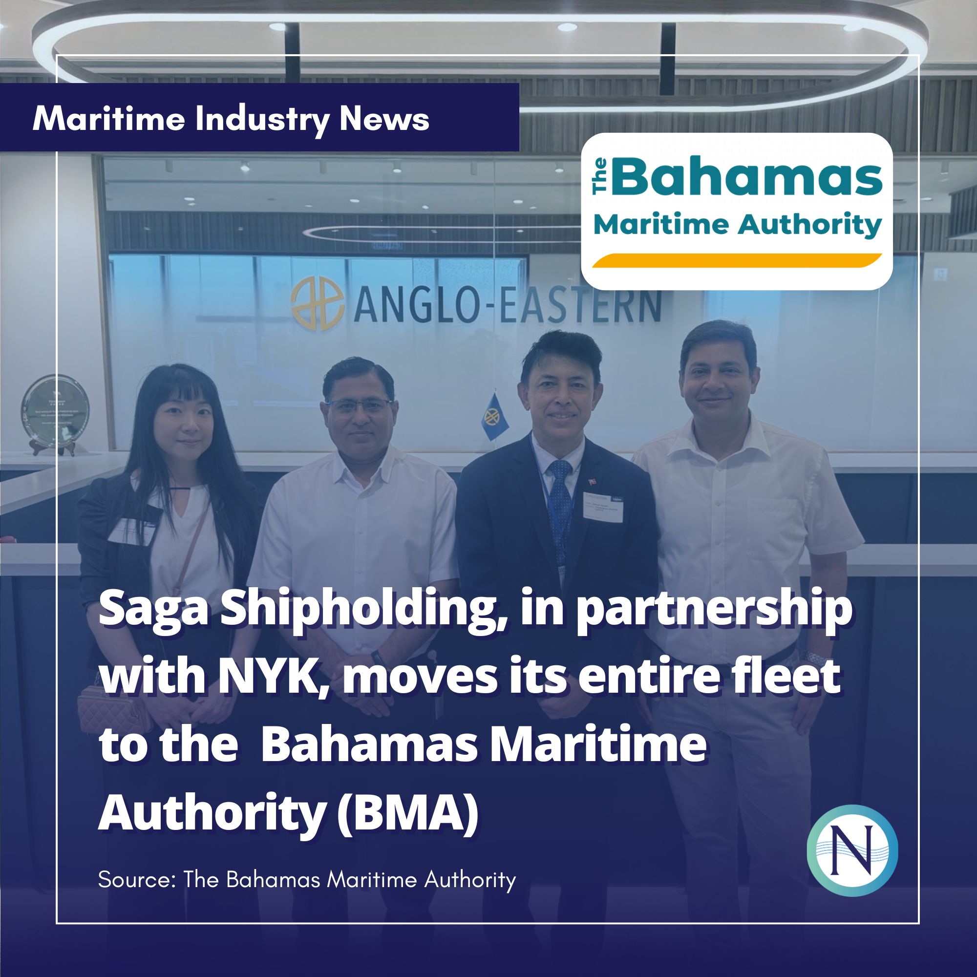 Saga Shipholding Transfers Entire Fleet of 32 Vessels to the Bahamas ...